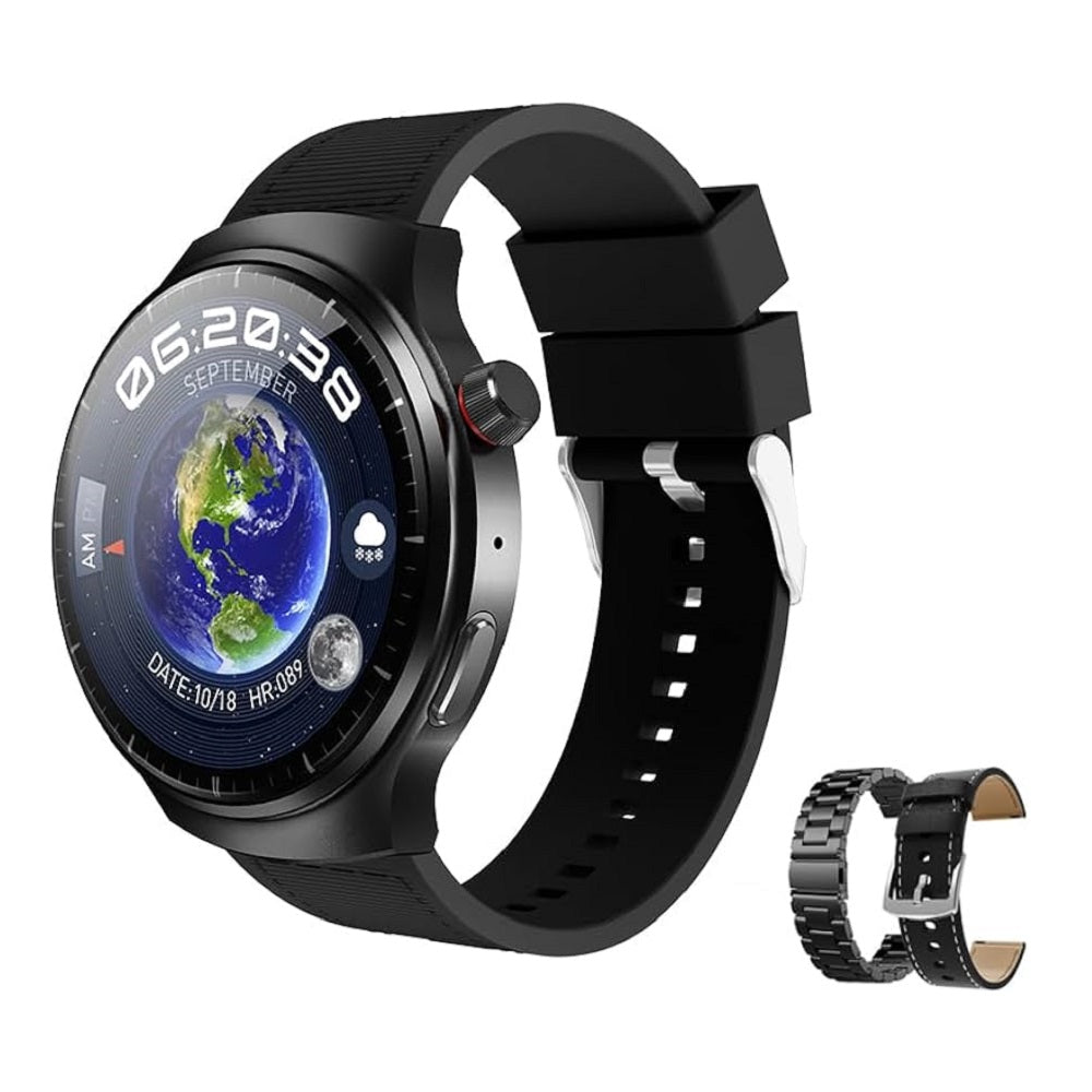 SMARTWATCH HW6 MAX, 3 CORREAS PANTALLA AMOLED – Innova Point Perú